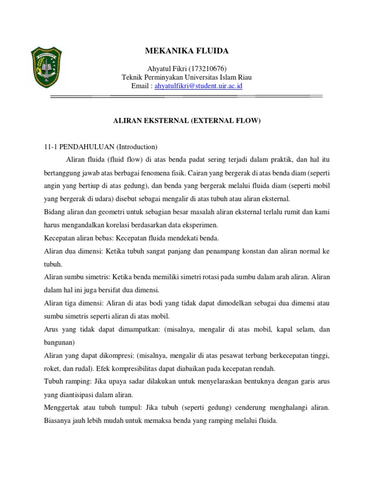 Tugas 10 Mekflu Ahyatul Fikri 173210676 | PDF