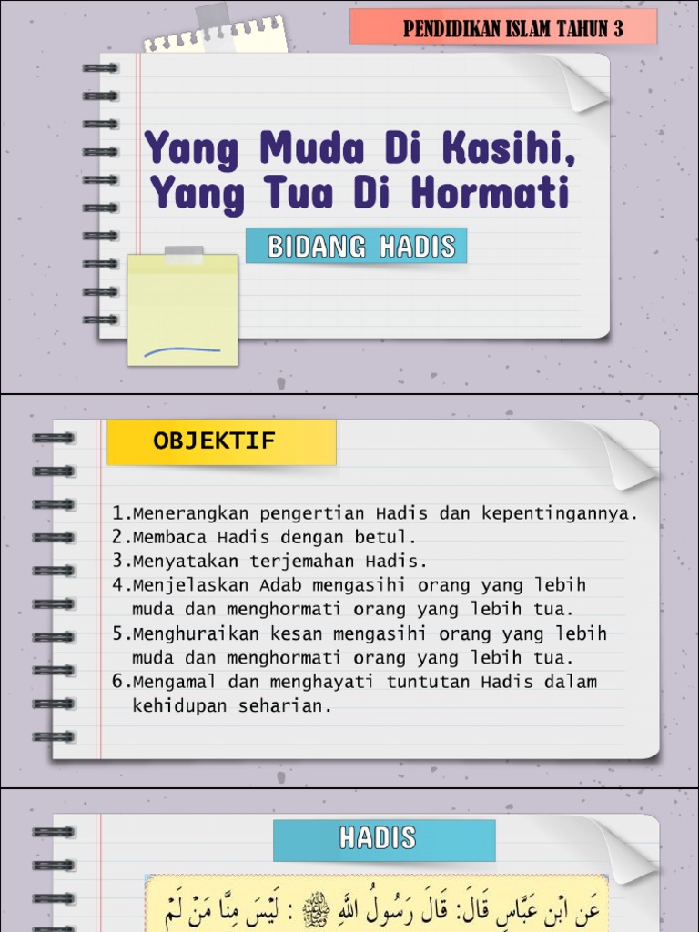 Hadis Tahun 3 | PDF
