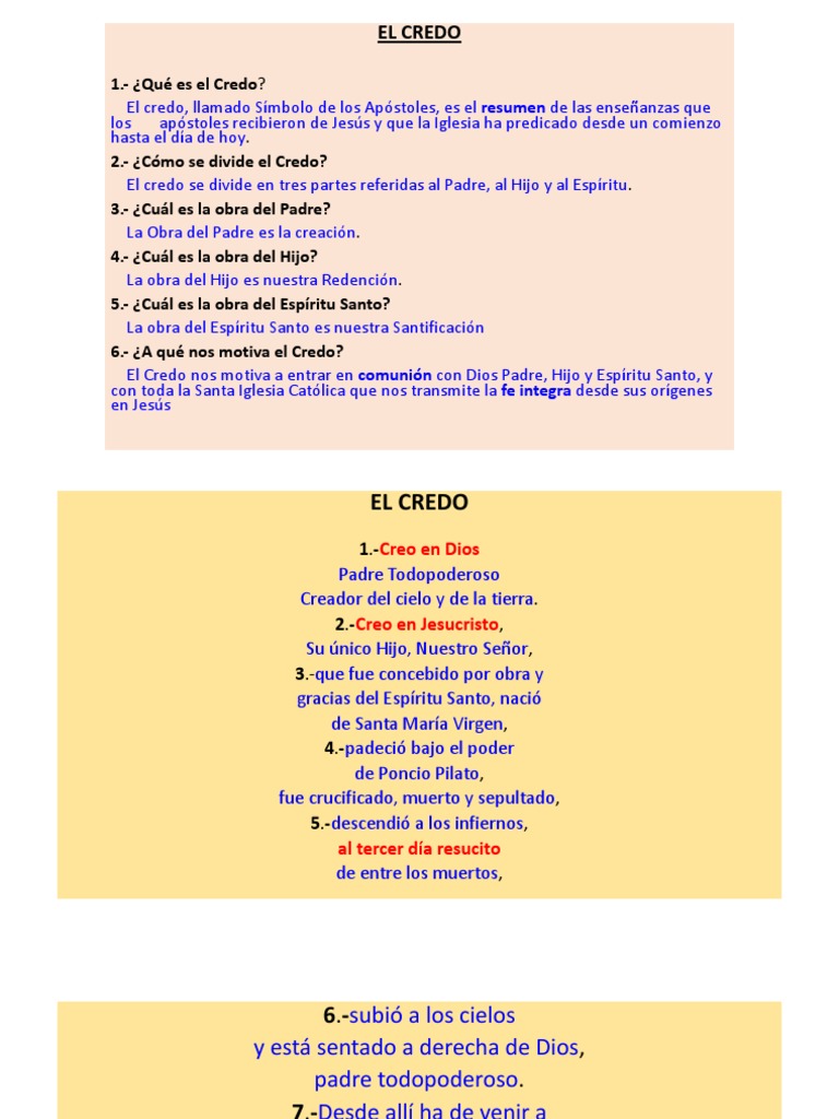 Credo | PDF