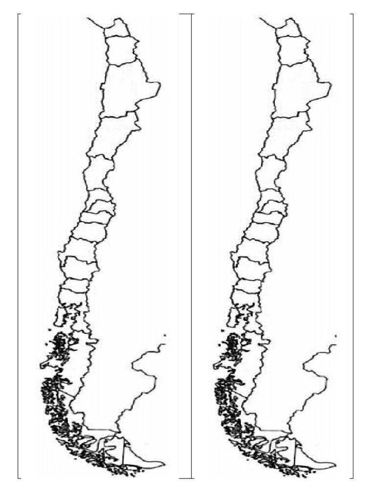 Mapa de Chile Trabajo Practico | PDF