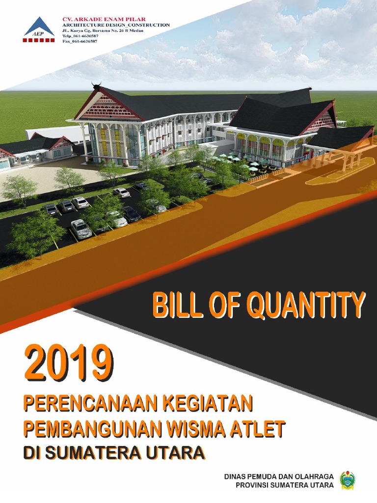 Pembangunan Wisma Atlet Sumut | PDF