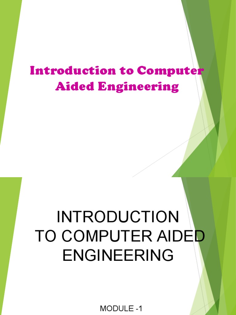 Cae PPT - 02-Mar-2921 | PDF | Finite Element Method | Computer Aided Design