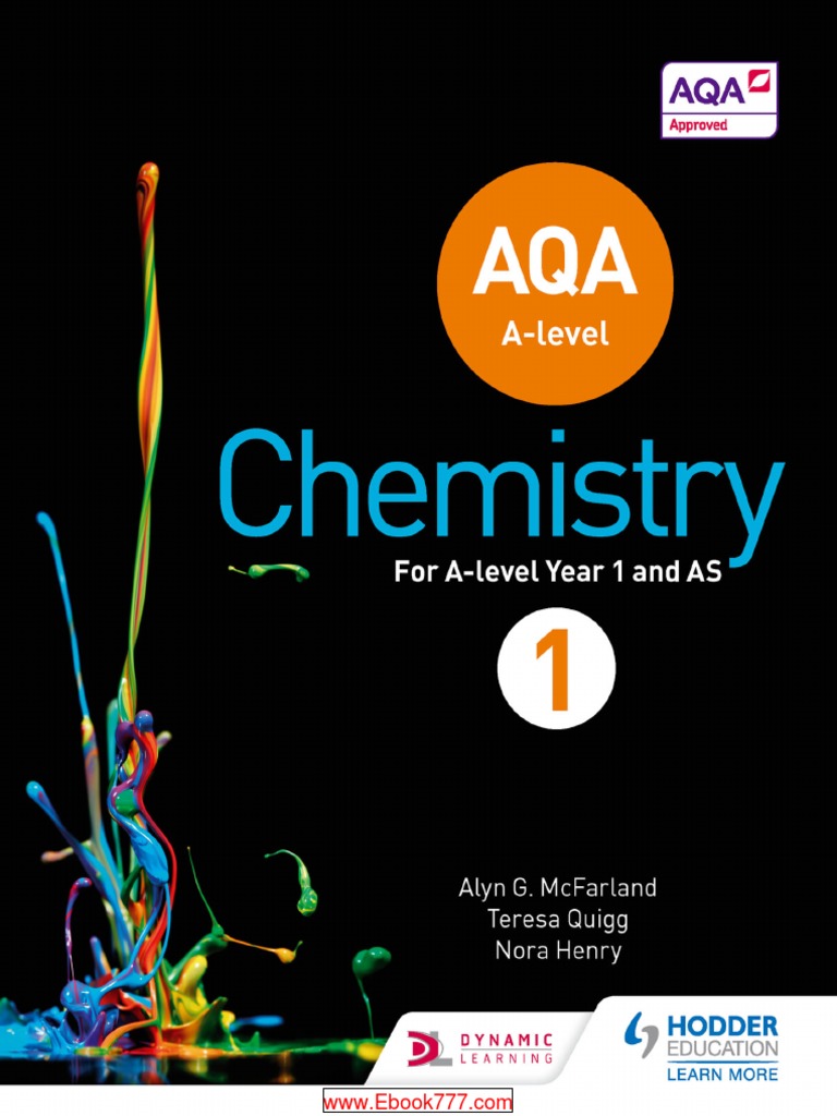 AQA A Level Chemistry Student Book 1 | PDF | Alkene | Isomer