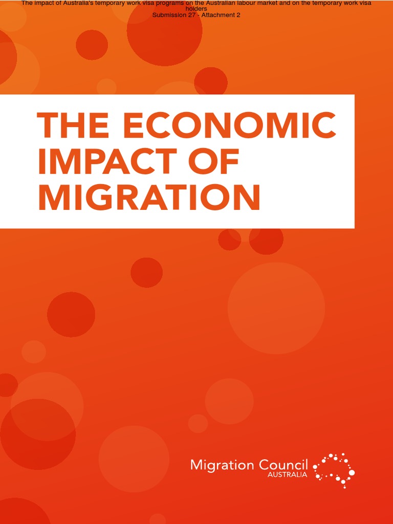 The Economic Impact of Migration | PDF | Macroeconomics | Immigration