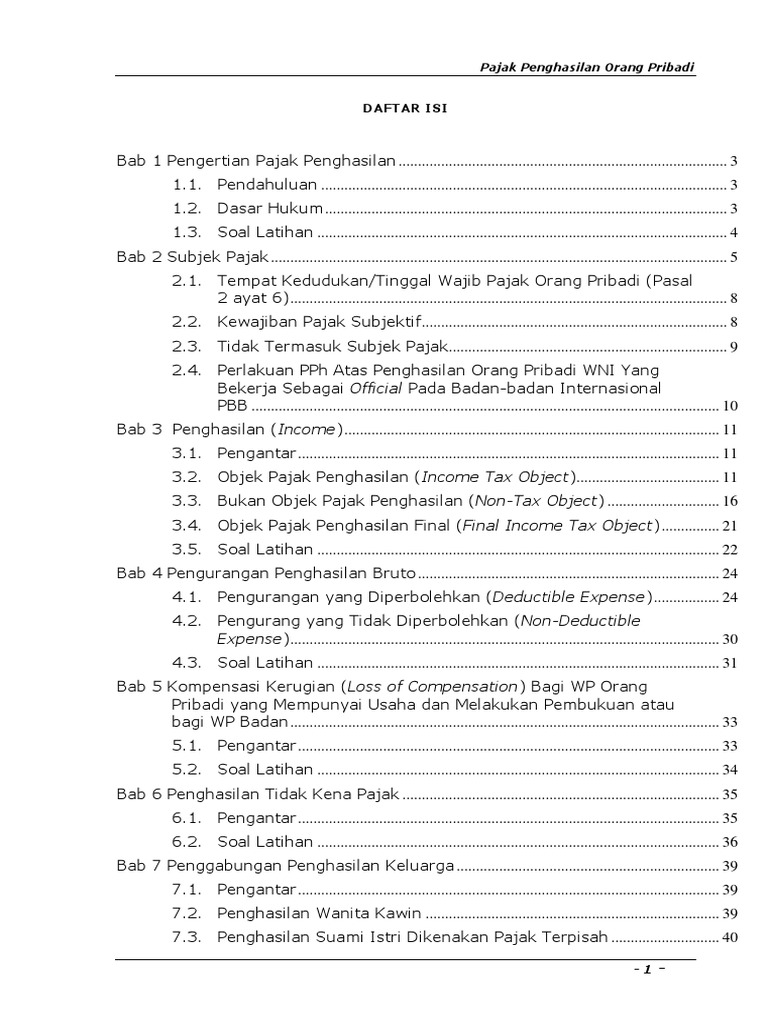 Modul PPH OP AB - 2021 Ok Rev | PDF