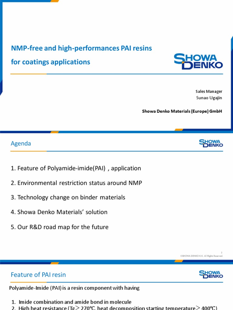 PAI SpecialChem Webinar | PDF | Polymers | Materials