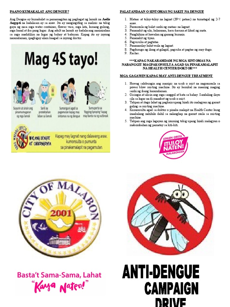 DENGUE Flyers 2019 | PDF