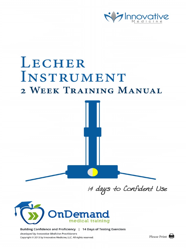 Lecher Training Program | PDF