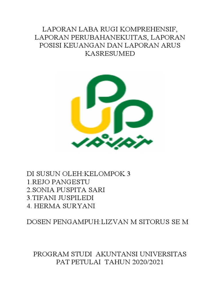 Laporan Laba Rugi Komprehensif 2021 | PDF | Pengelolaan Keuangan & Uang