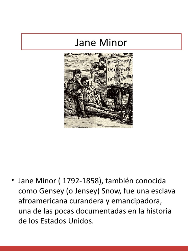 Jane Minor | PDF | Esclavitud | Bienestar