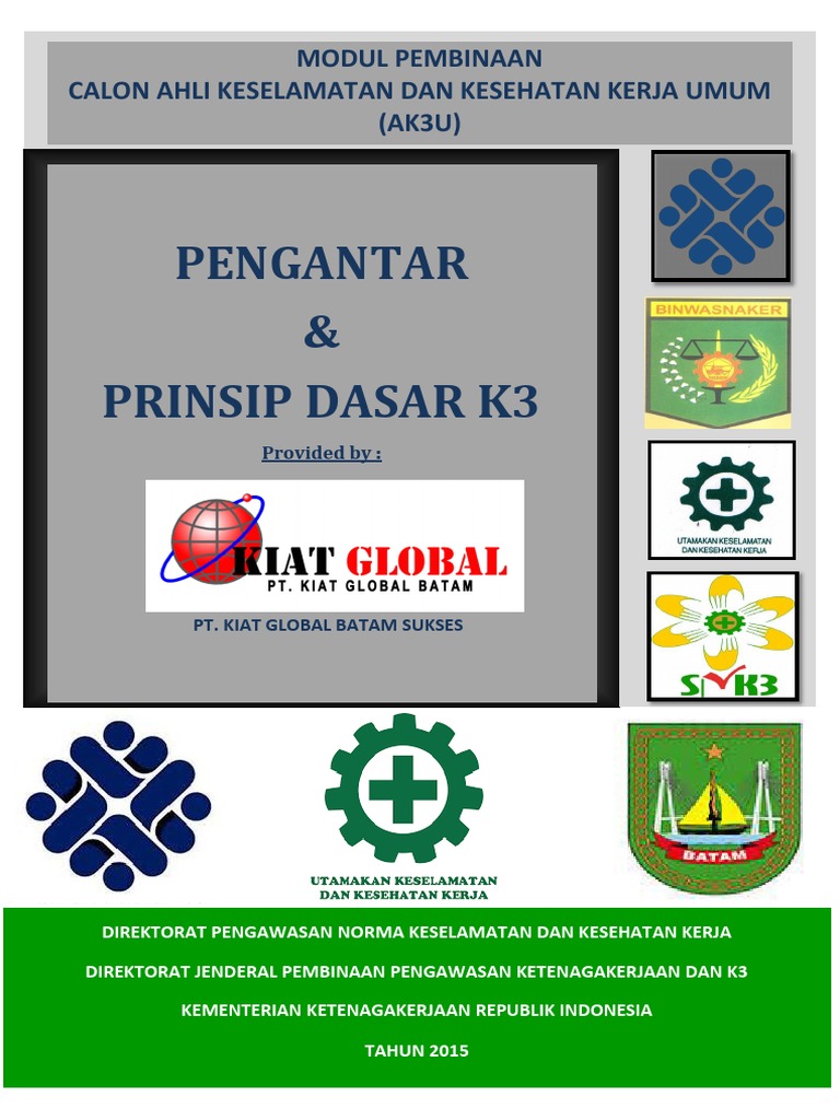 1.pengantar & Prinsip Dasar K3 | PDF