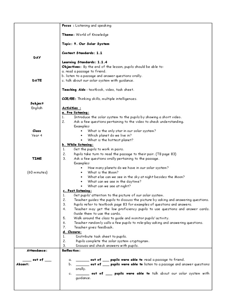 Unit 9 Week 1 | PDF | Venus | Planets