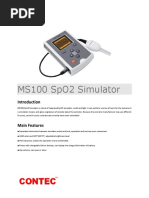 Contec Ms400 User Manual Eng | PDF | Electrocardiography | Artificial Cardiac Pacemaker