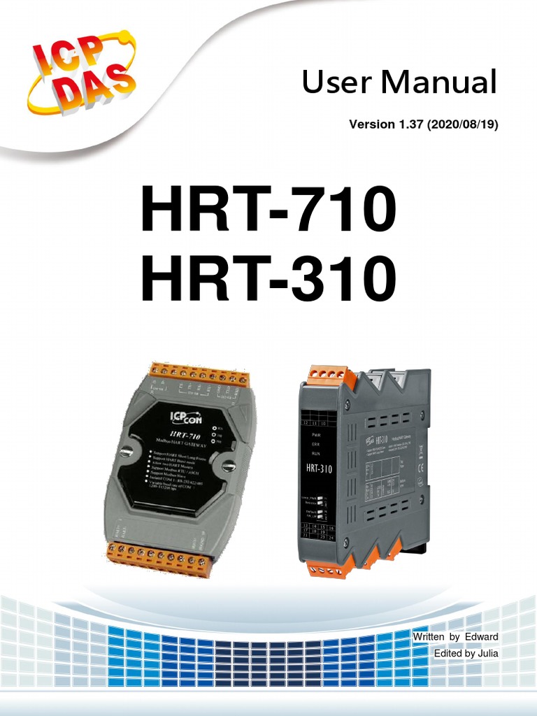 HRT-710 HRT-310 Usermanual en | PDF | Computer Network | Information Age