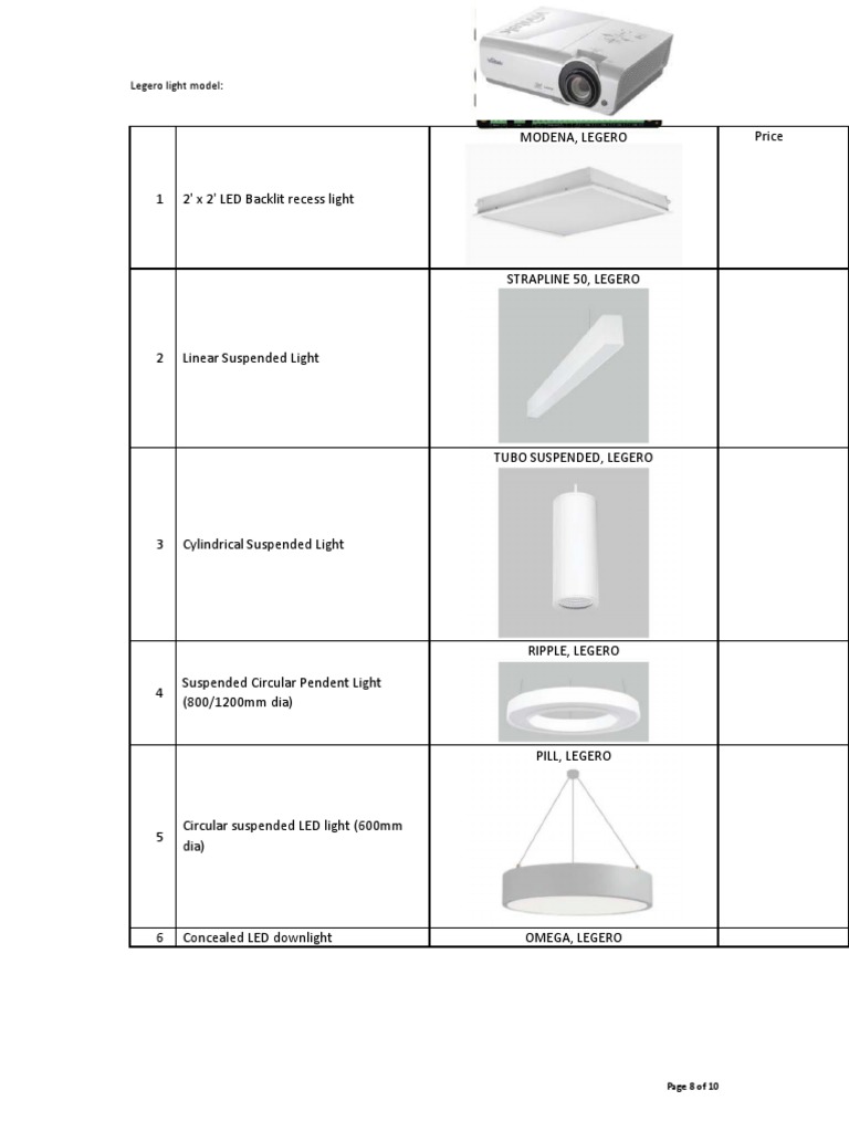 Legero Light Model:: Page 8 of 10 | PDF