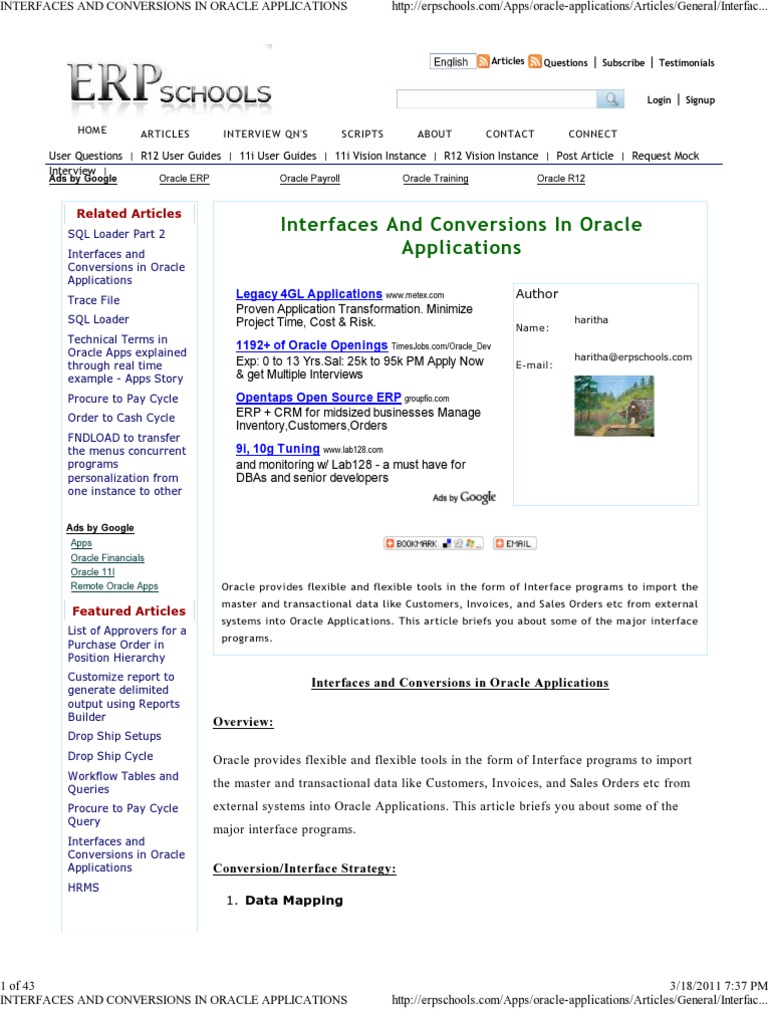Interfaces and Conversions | PDF | Application Programming Interface | Databases
