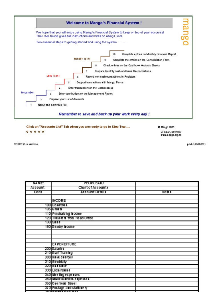 G Mango Accounting Pack Model Data | PDF | Payments | Exchange Rate