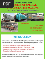 Types of Wagon, Their Nomenclature, Codal Life, Transportation Codes ...