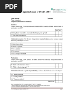 FES-I Questionnaire on Fall Concerns | PDF