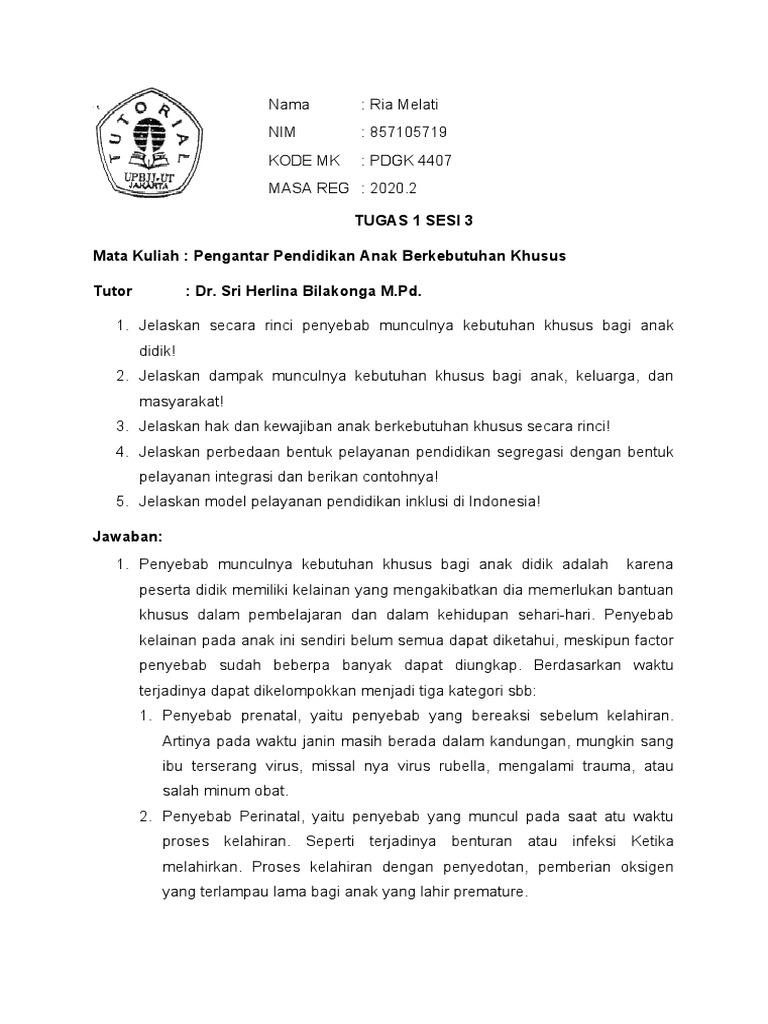 Tugas 1 Sesi 3 ABK Rangka | PDF