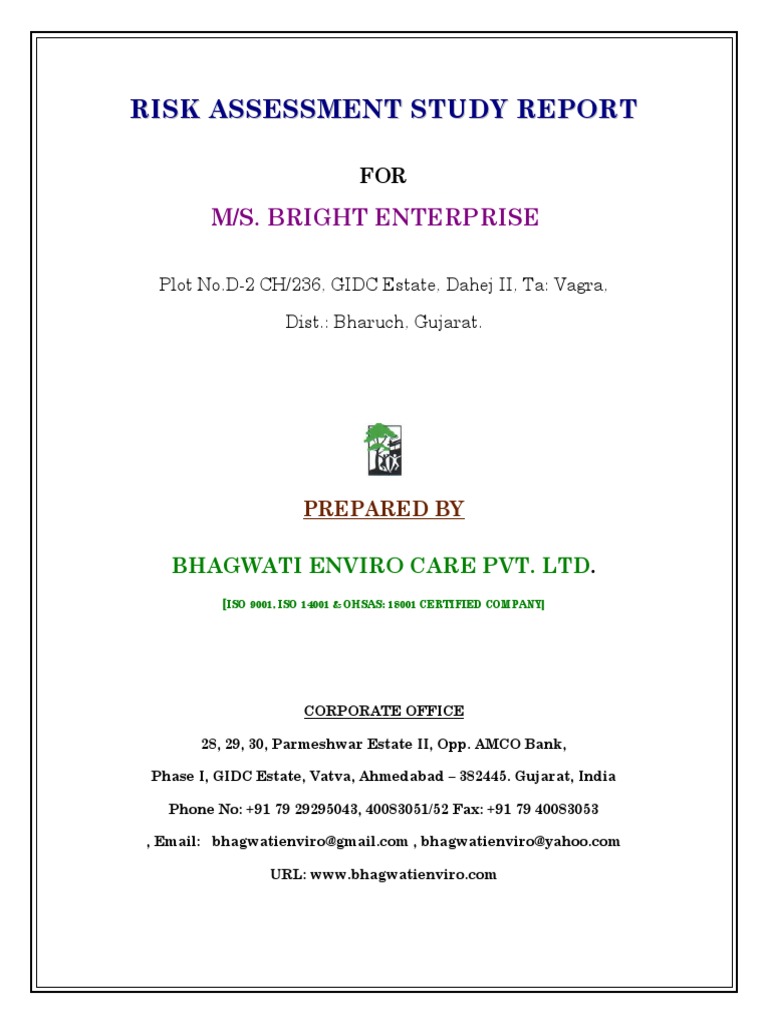 IR2 ICTUAnnexure Documentof Risk Assessment | PDF | Evaporation ...