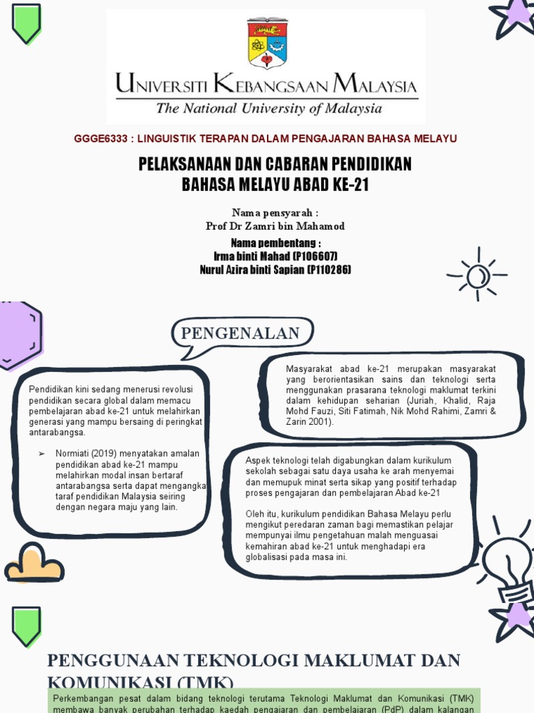 Pembentangan Kumpulan 1 | PDF