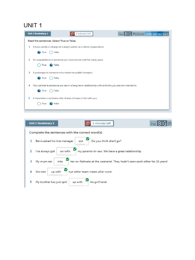 Test Unit 1-2 Richmond Level VII-VIII | PDF | Red social | Redes
