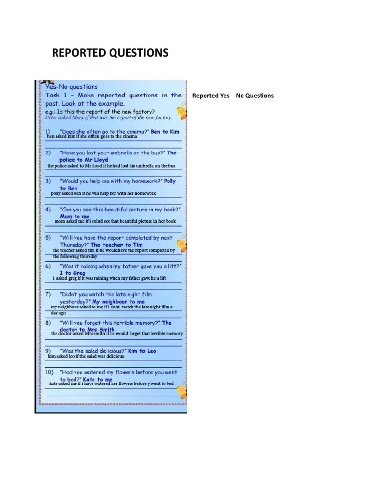 Reported Questions 1 | PDF