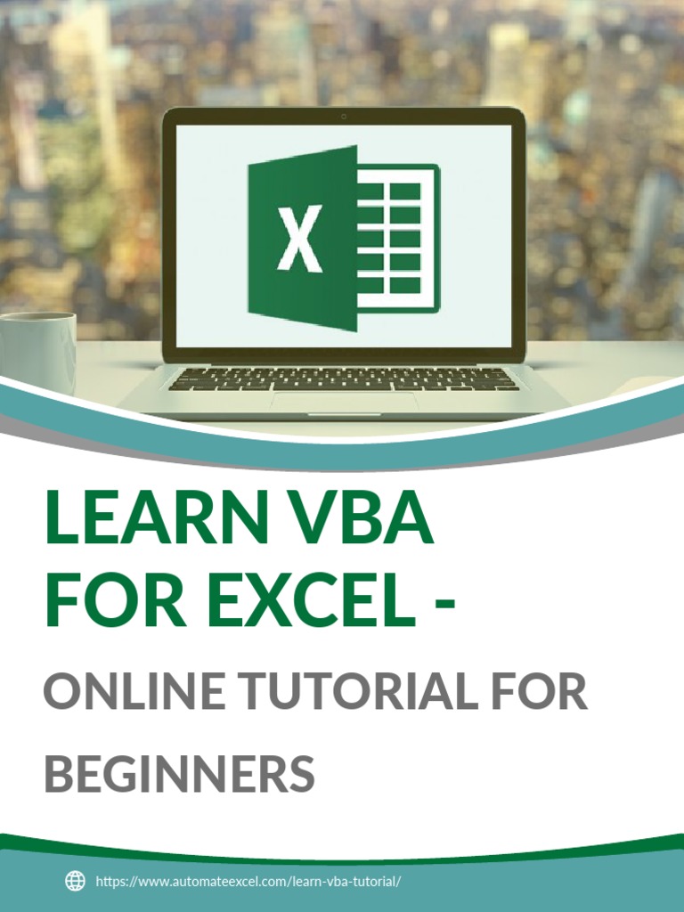 Excel Vba Tutorial Download Free Pdf Microsoft Excel Boolean Data