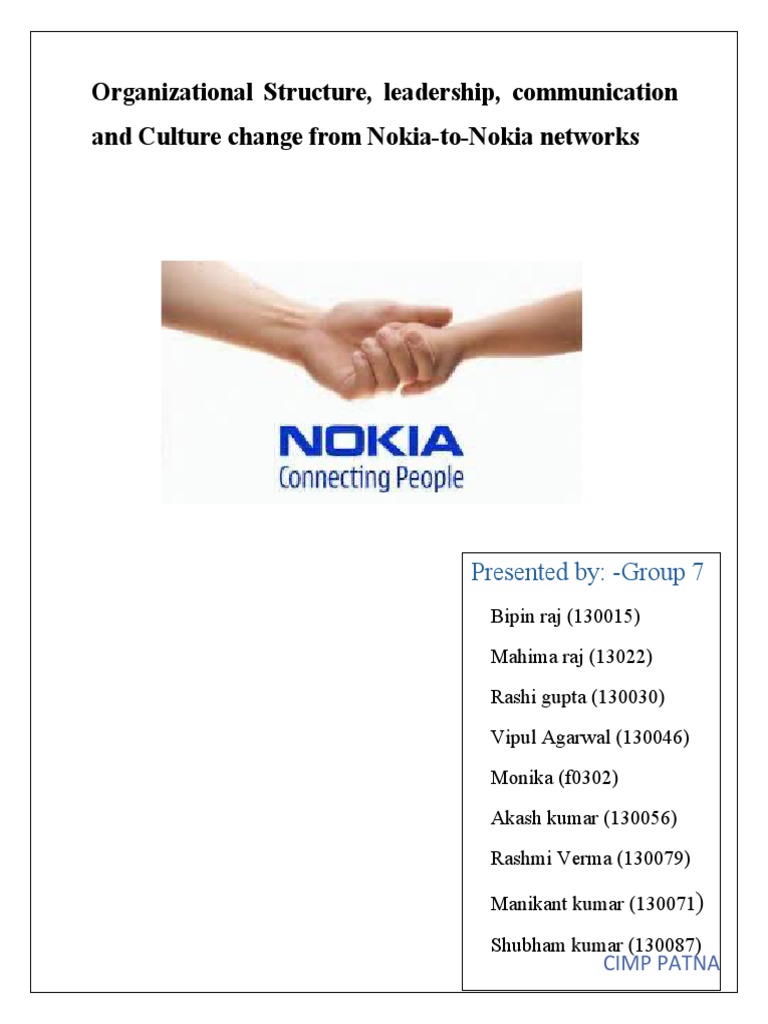 Organizational Structure, Leadership, Communication and Culture Change ...