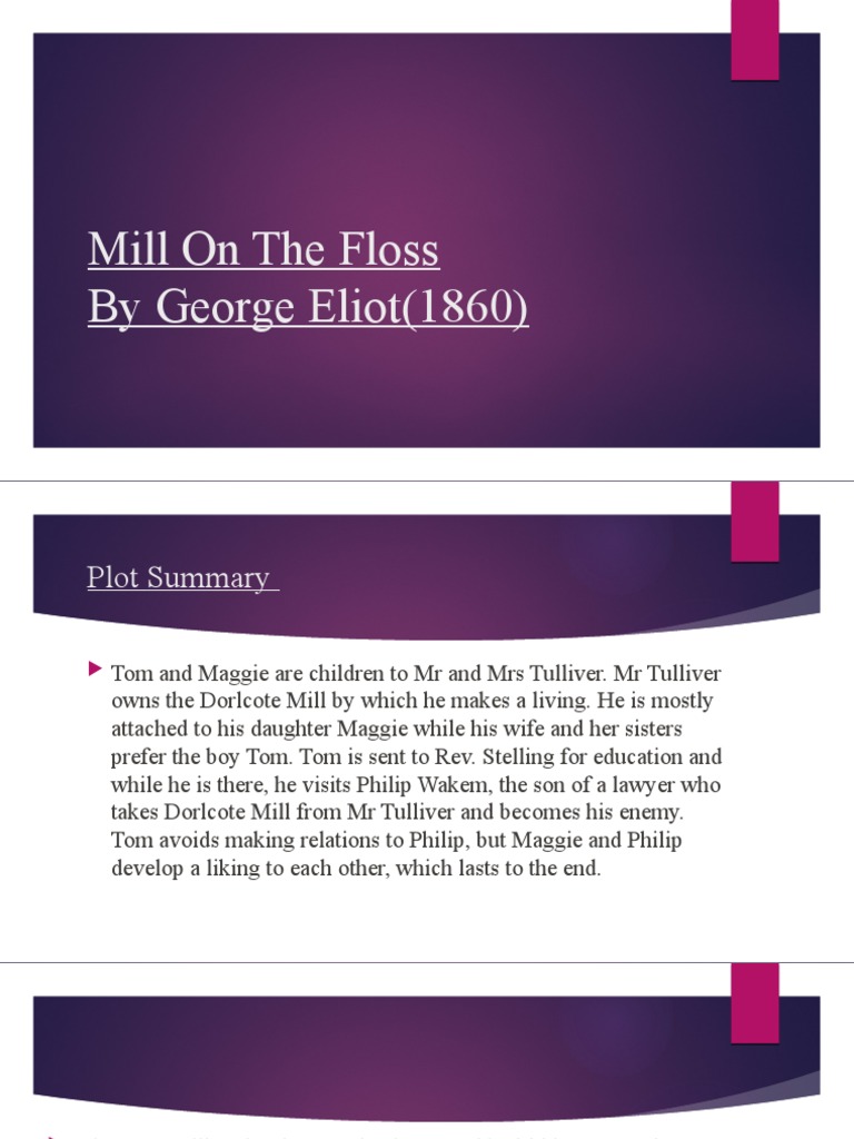 "Plot Summary of The Mill on the Floss" | PDF
