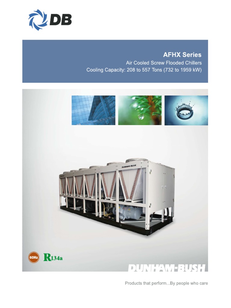 Dunham Bush Model AFHX | PDF | Electromechanical Engineering | Gases