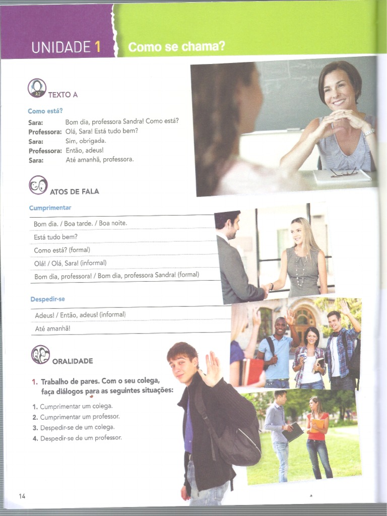 Unidade 1 Como Se Chama | PDF