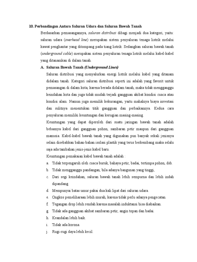 Perbandingan Keuntungan Dan Kerugian SUTM Dan SKTM | PDF