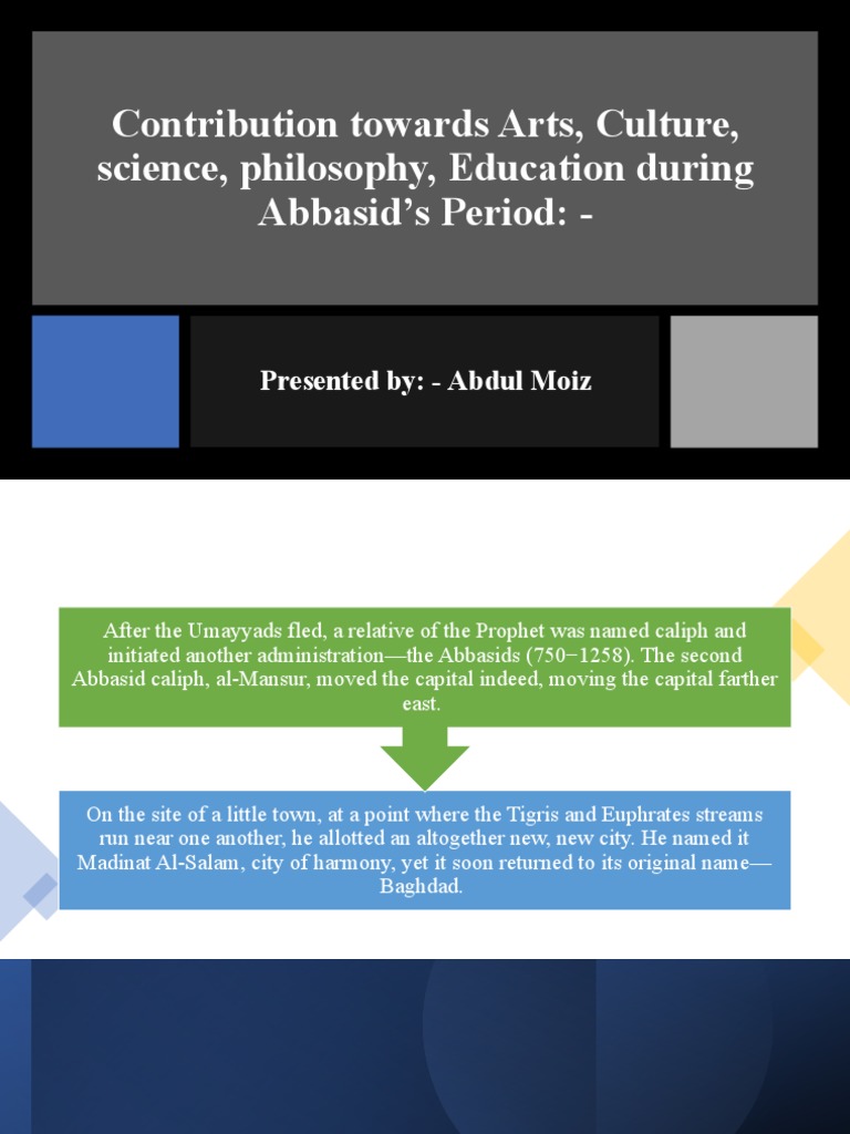 Contribution Towards Arts, Culture, Science, Philosophy, Education ...