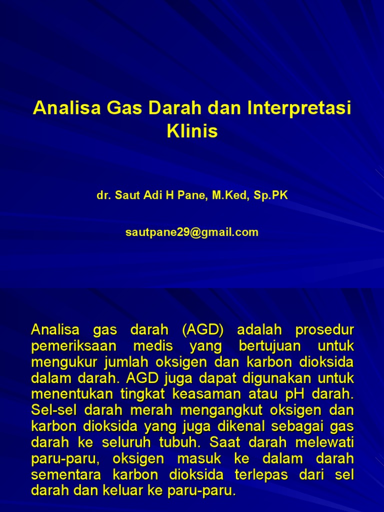 AGD Interpretasi | PDF