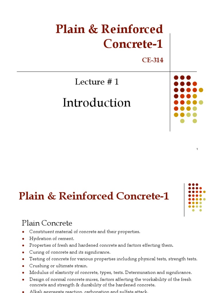 Lec-1-Introduction ACI 318-19 - ACI 214r-11 | PDF | Strength Of ...