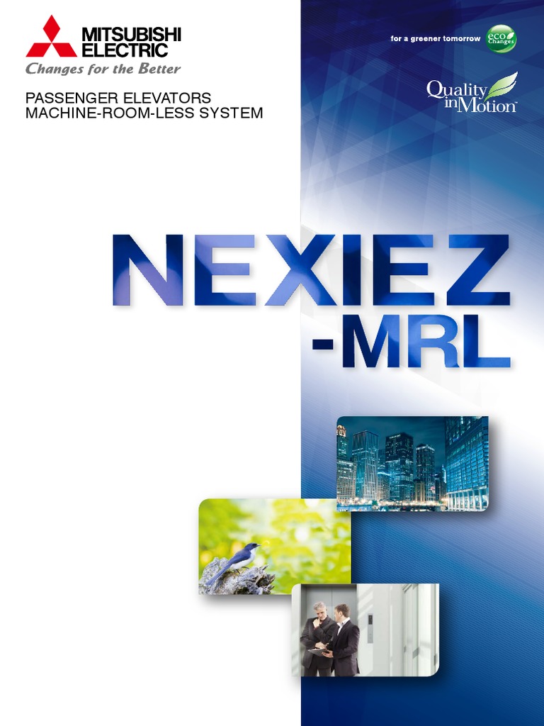 Passenger Elevators Machine-Room-Less System | PDF | Elevator | Electrical Engineering