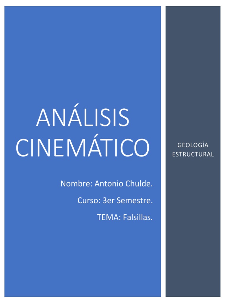 Chulde Antonio Tarea 2 Analisis Cinematico | PDF