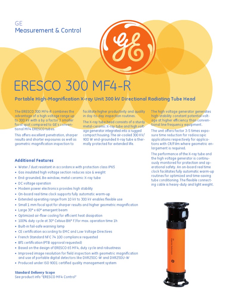 ERESCO 300 MF4 R X Ray Generator en English | PDF | Vacuum Tube | High ...
