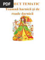 Fructe Si Legume de Toamna - Cosul Toamnei Model de Proiect Tematic | PDF