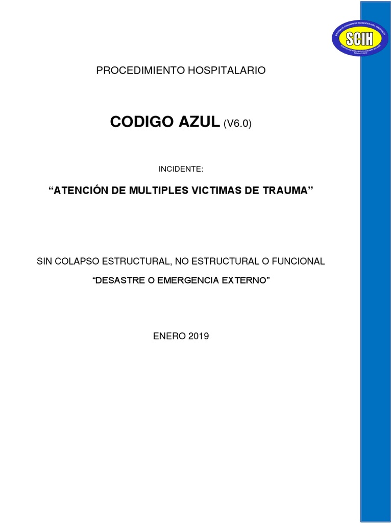 Codigo Azul 2020 | PDF | Hospital | Especialidades Medicas