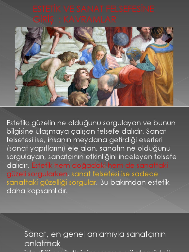 Sanat Felsefesi Kavramları | PDF