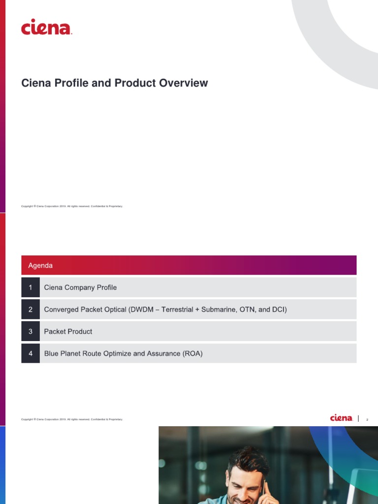 Ciena Profile and Product 24082020 | PDF | Wavelength Division ...