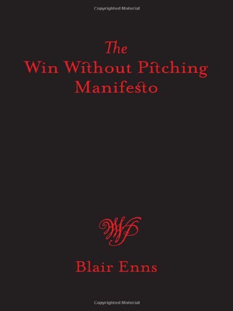 The Win Without Pitching Manifesto Es | PDF | Cliente | Marketing