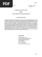 CALGB 10403 Pediatric ALL Protocol | PDF | Chemotherapy ...