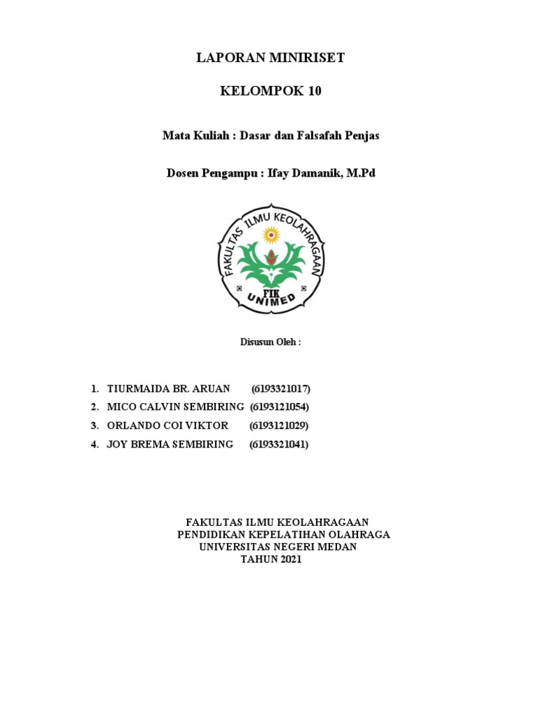 Miniriset Kelompok 10 | PDF
