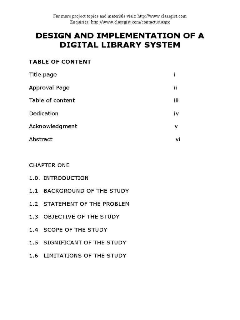 Design and Implementation of a Digital Library Management System for ...