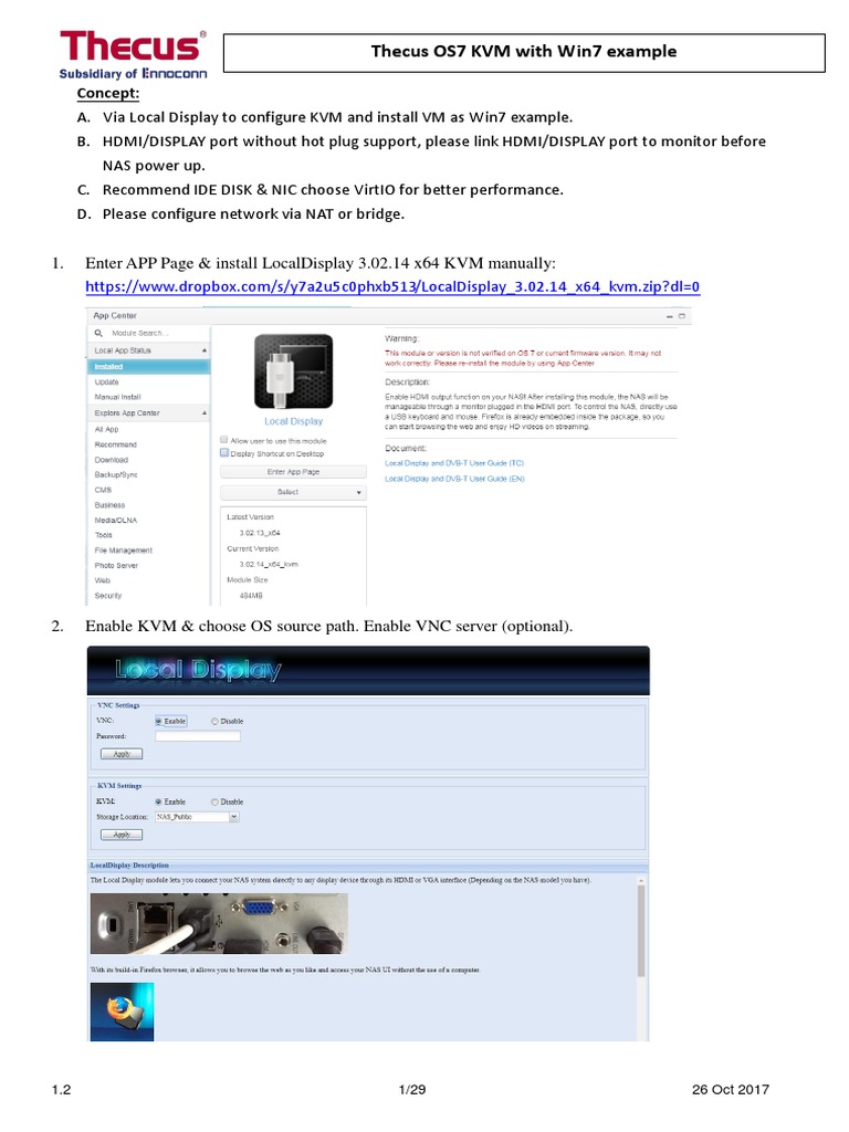 KVM Setup Guide for Windows 7 | PDF | Windows 7 | Device Driver