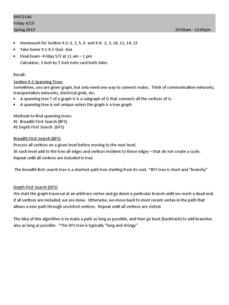 MAT214ALecture4 19 | PDF | Discrete Mathematics | Computer Programming
